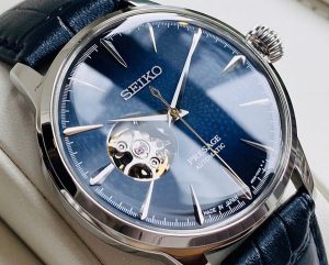 Seiko Presage Automatic «Cocktail Time» Azul y Acero SSA405